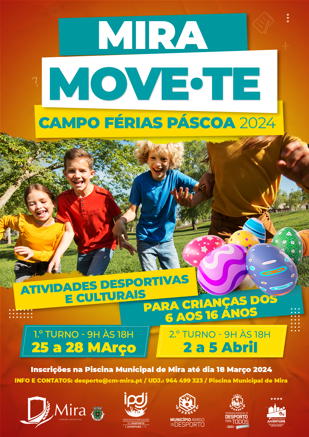 O Campo de férias Mira Move.Te está de volta, agora nas férias da ...